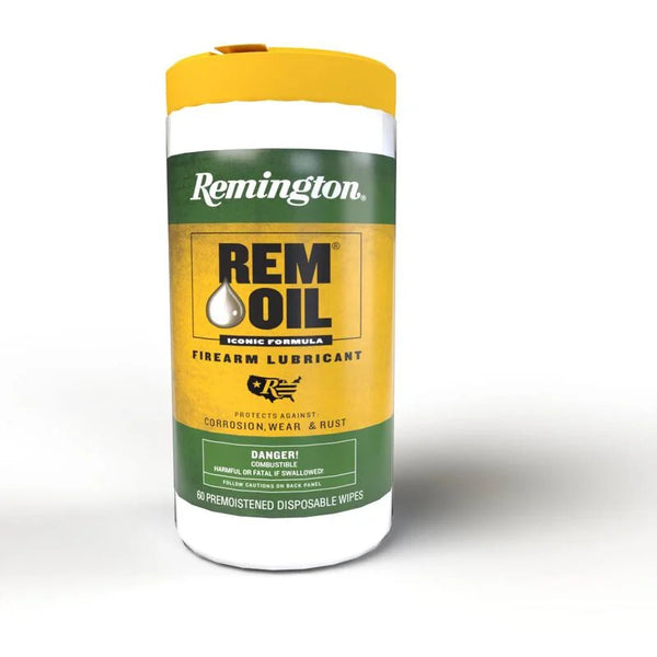 Remington Rem Oil Pop-Up Wipes - 60 Count - Phantom Outdoors