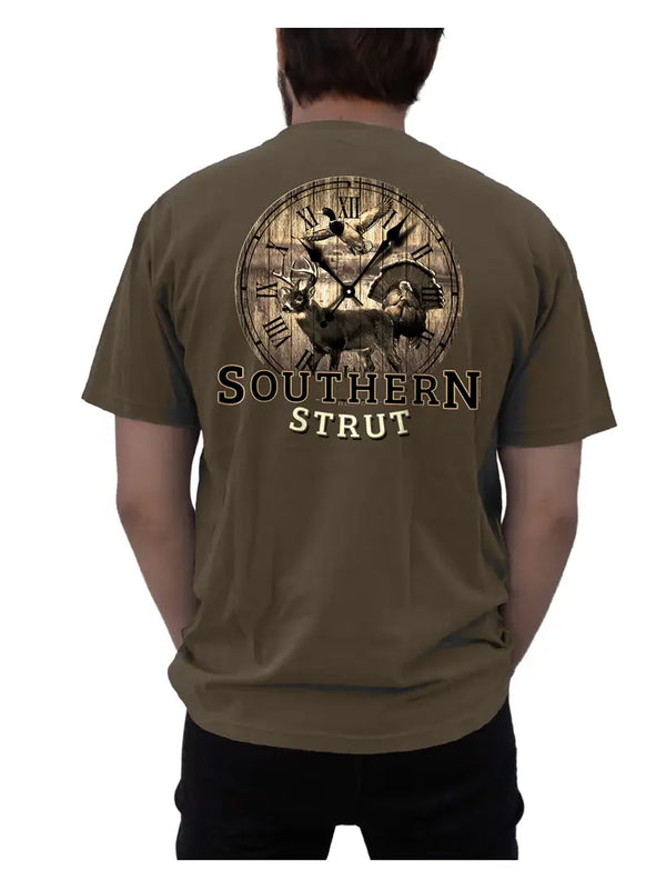Southern Strut Hunting Around the Clock T-Shirts - Phantom Outdoors