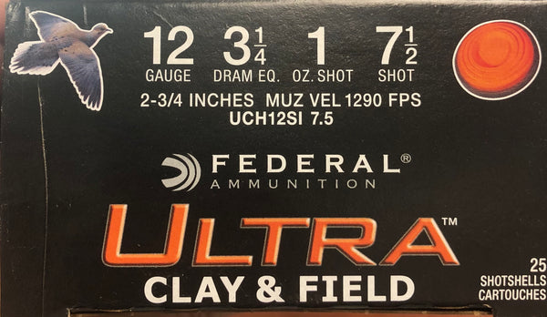 Federal Ultra Clay & Field Ammunition - Phantom Outdoors